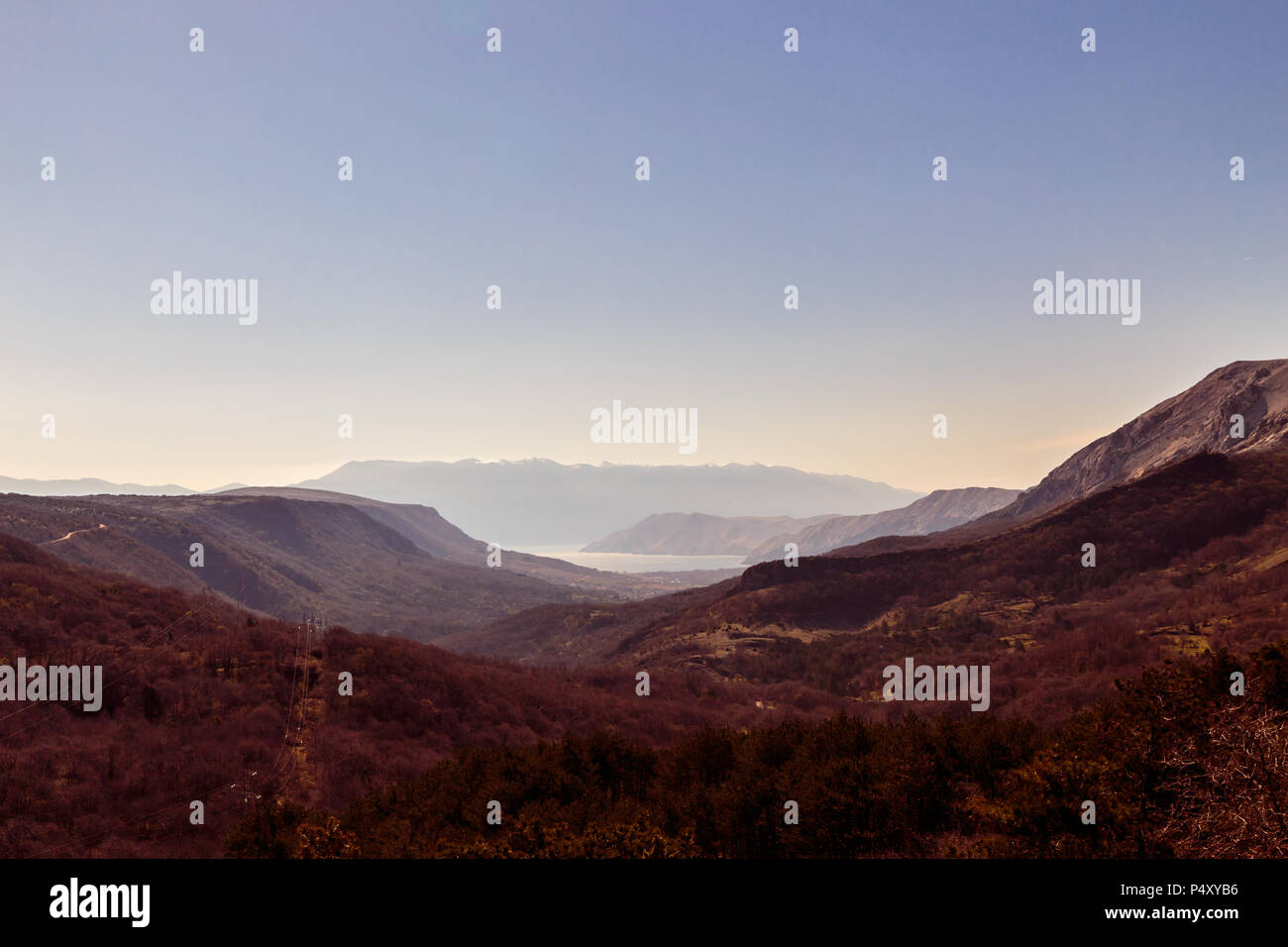 Spring in the dalmatian islands Stock Photo - Alamy