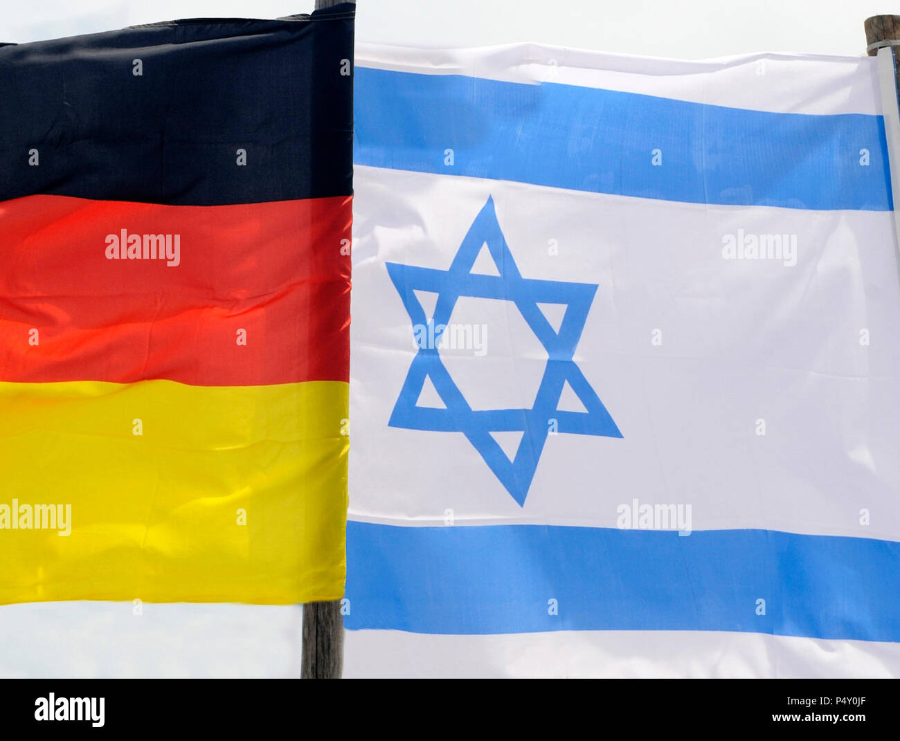 Waving flags of israel hi-res stock photography and images - Alamy