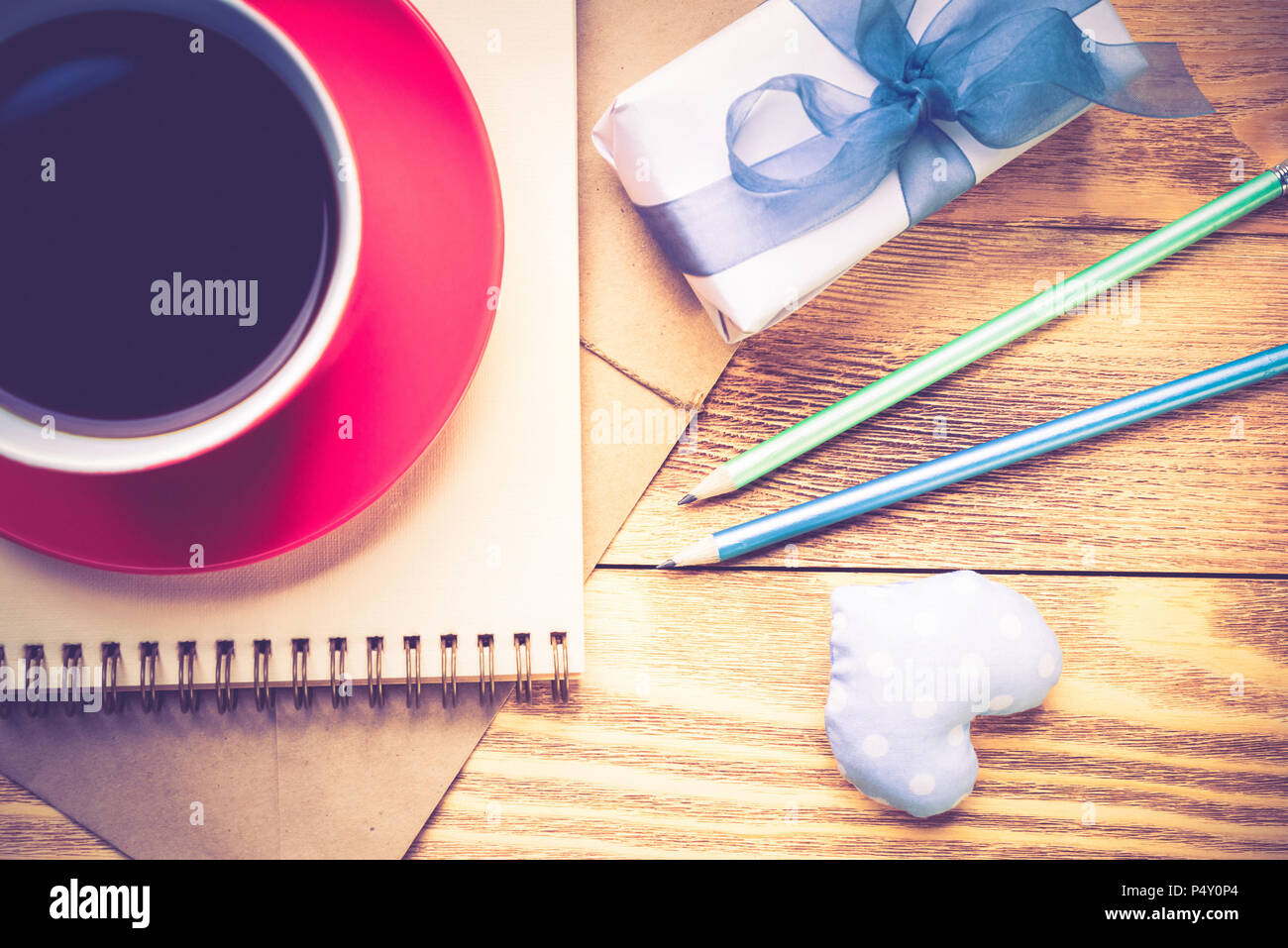 Writing love confession Stock Photo - Alamy