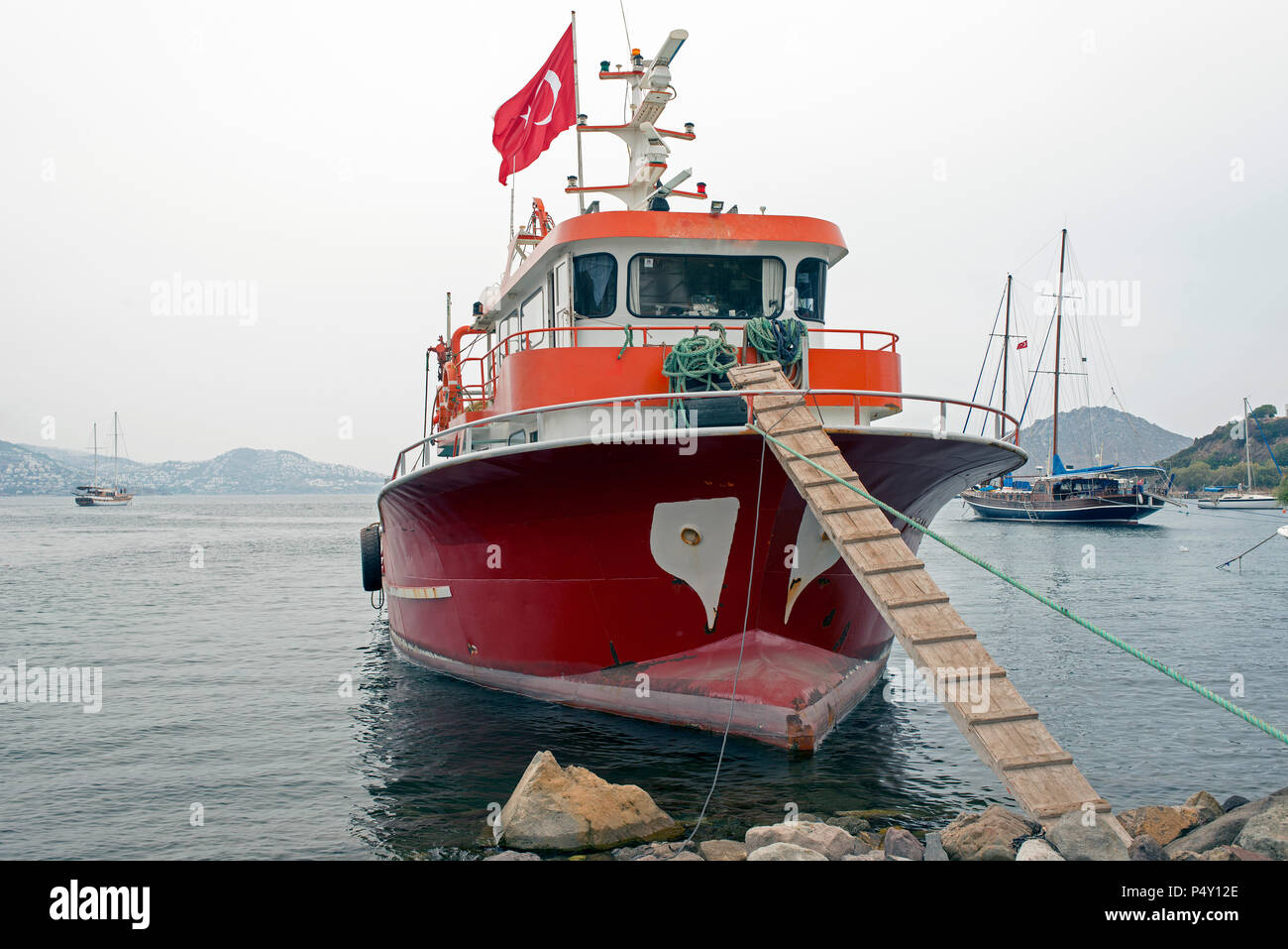 Bodrum shipyard hi-res stock photography and images - Alamy