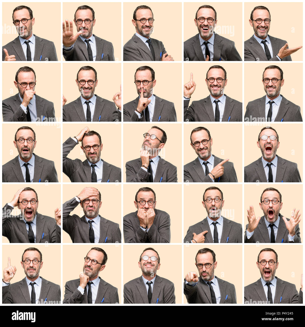 Doing gestures hi-res stock photography and images - Alamy