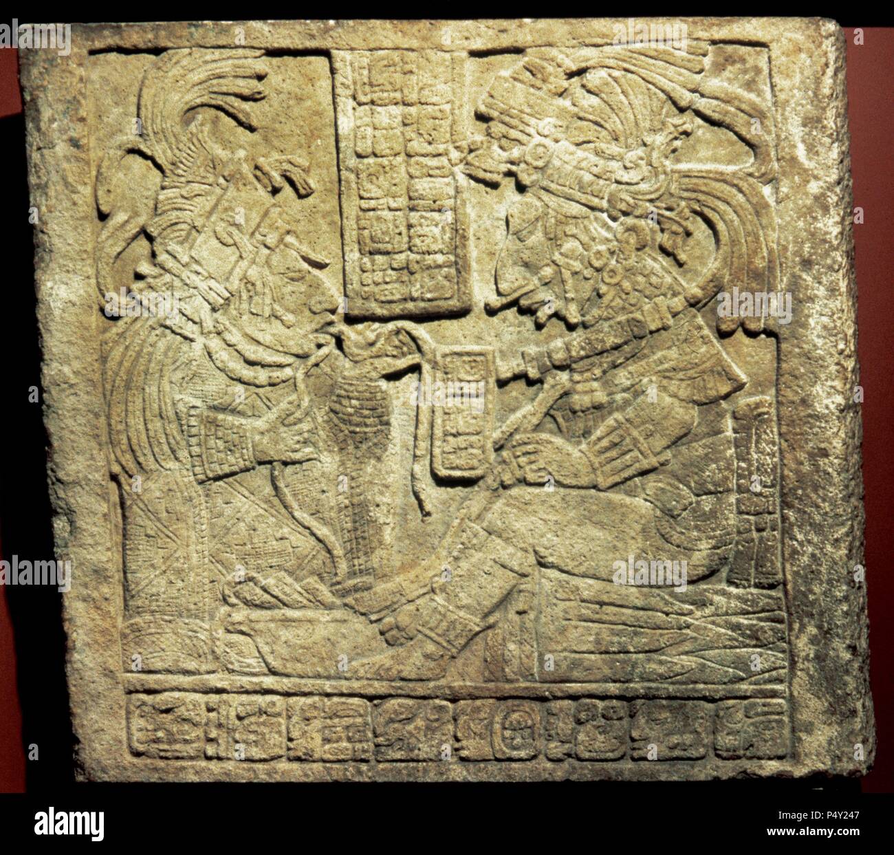 Mayan writing system hi-res stock photography and images - Alamy