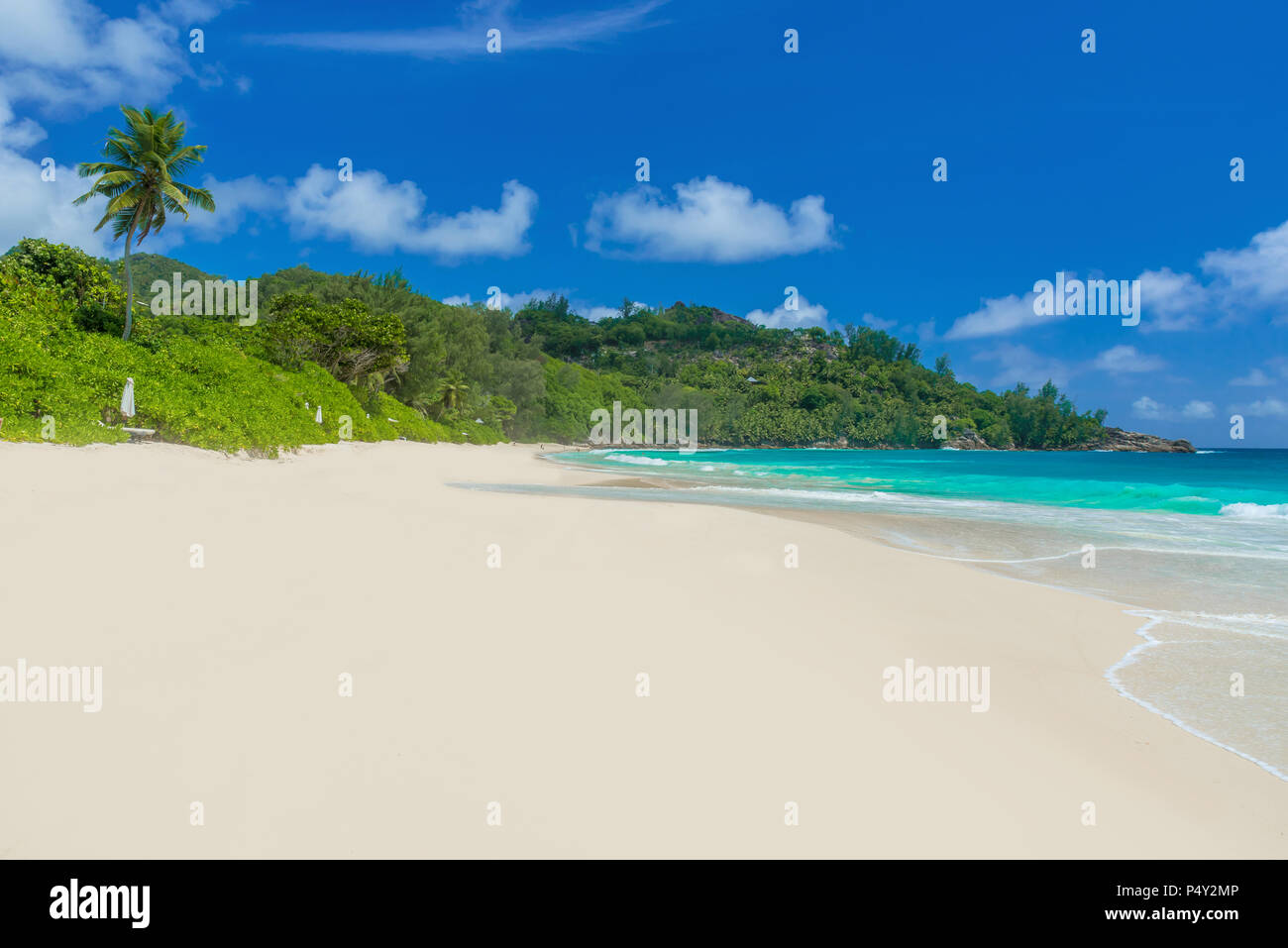 Anse Intendance - Beautiful beach on island Mahé in Seychelles Stock ...