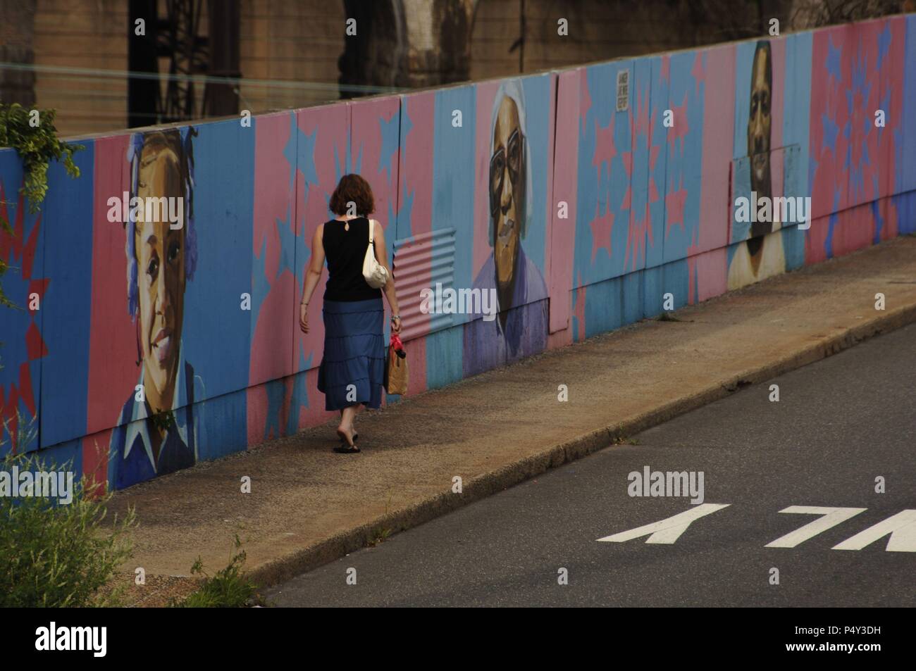 Unites States. Pennsylvania Philadelphia. Powelton Village neighborhood ...