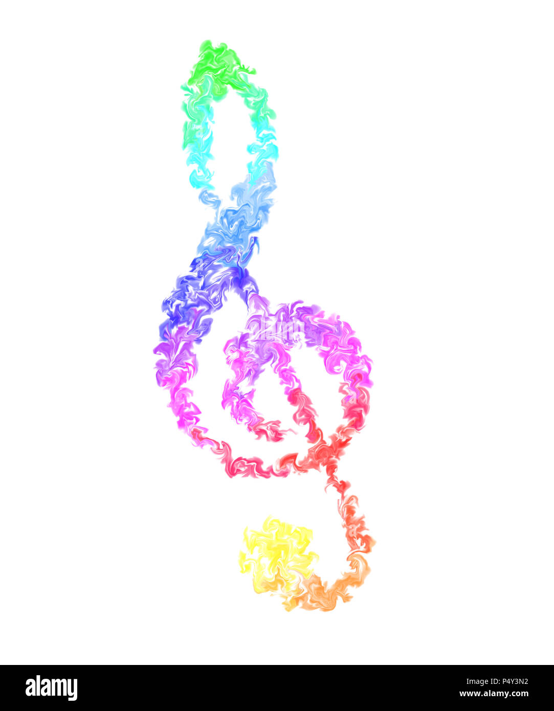 Rainbow Music Note Backgrounds