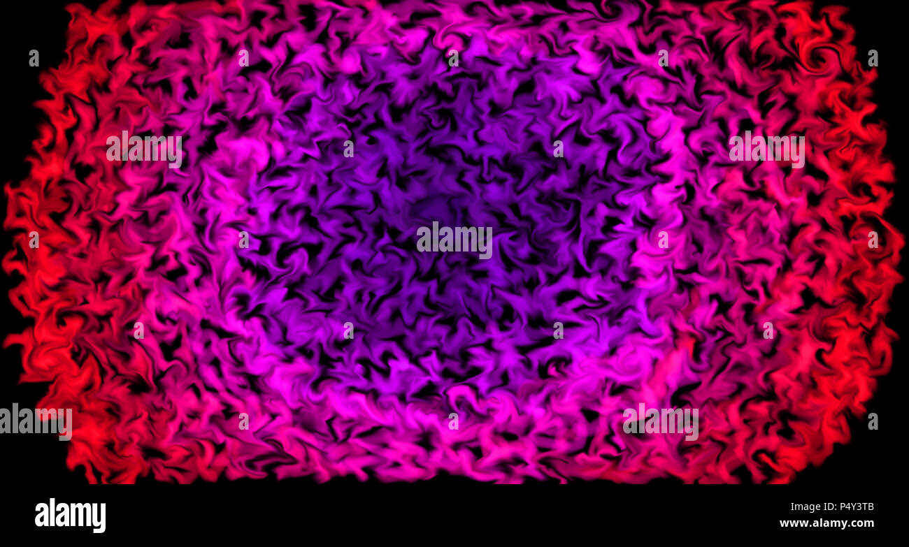 Burning Sun - Smeared Pulsing Colors, Fire Design Stock Photo - Alamy
