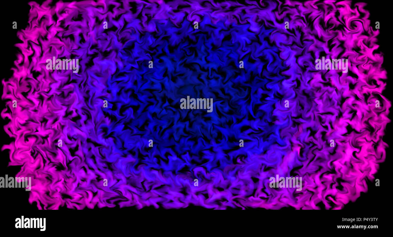 Burning Sun - Smeared Pulsing Colors, Fire Design Stock Photo - Alamy