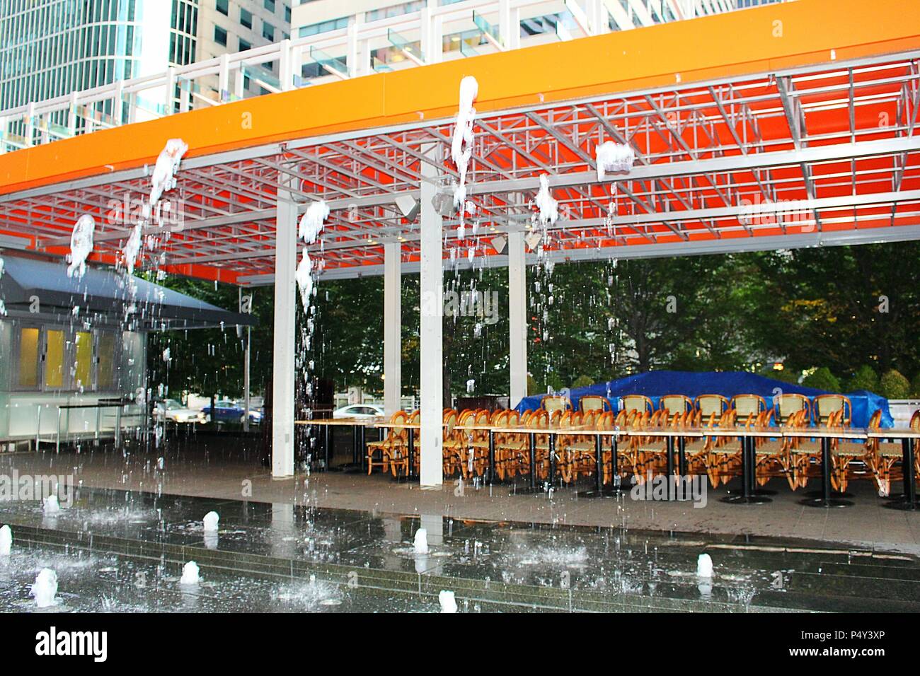 Fountain in Philadelphia Stock Photo - Alamy