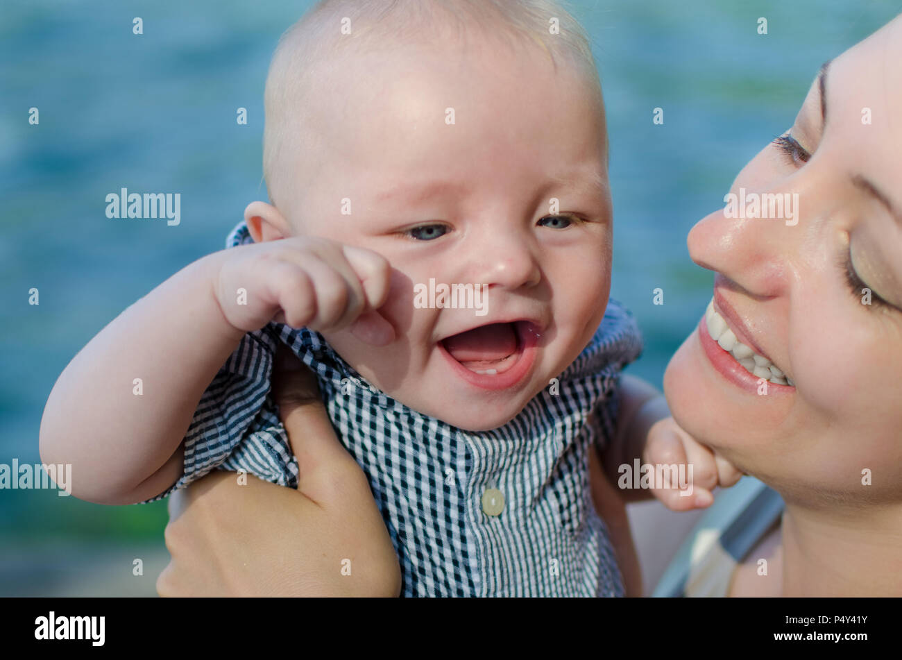 Cute dimples hi-res stock photography and images - Alamy