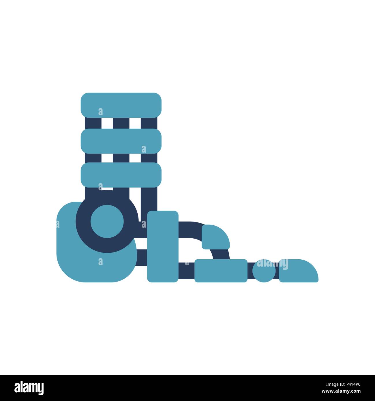 Robot Leg Cut Out Stock Images & Pictures - Alamy