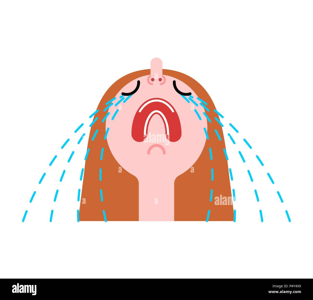 The weeping woman art Cut Out Stock Images & Pictures - Alamy