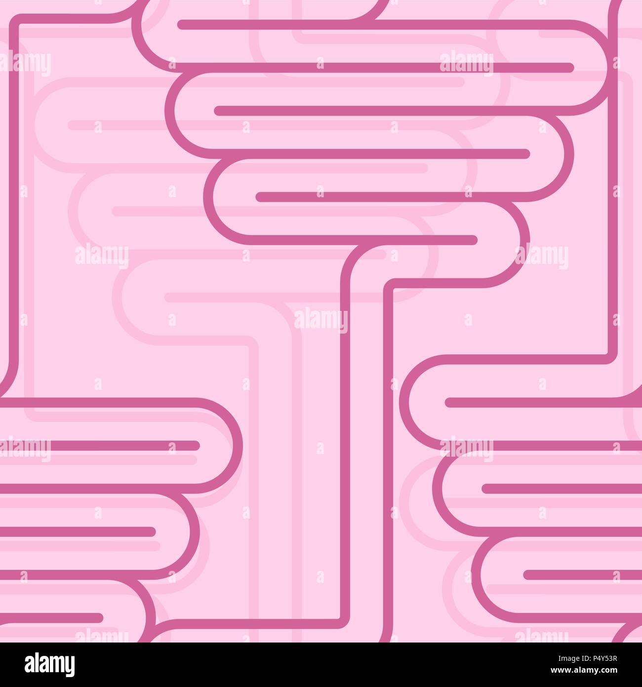 Intestines pattern seamless. digestive tract bacground. Human gut ...