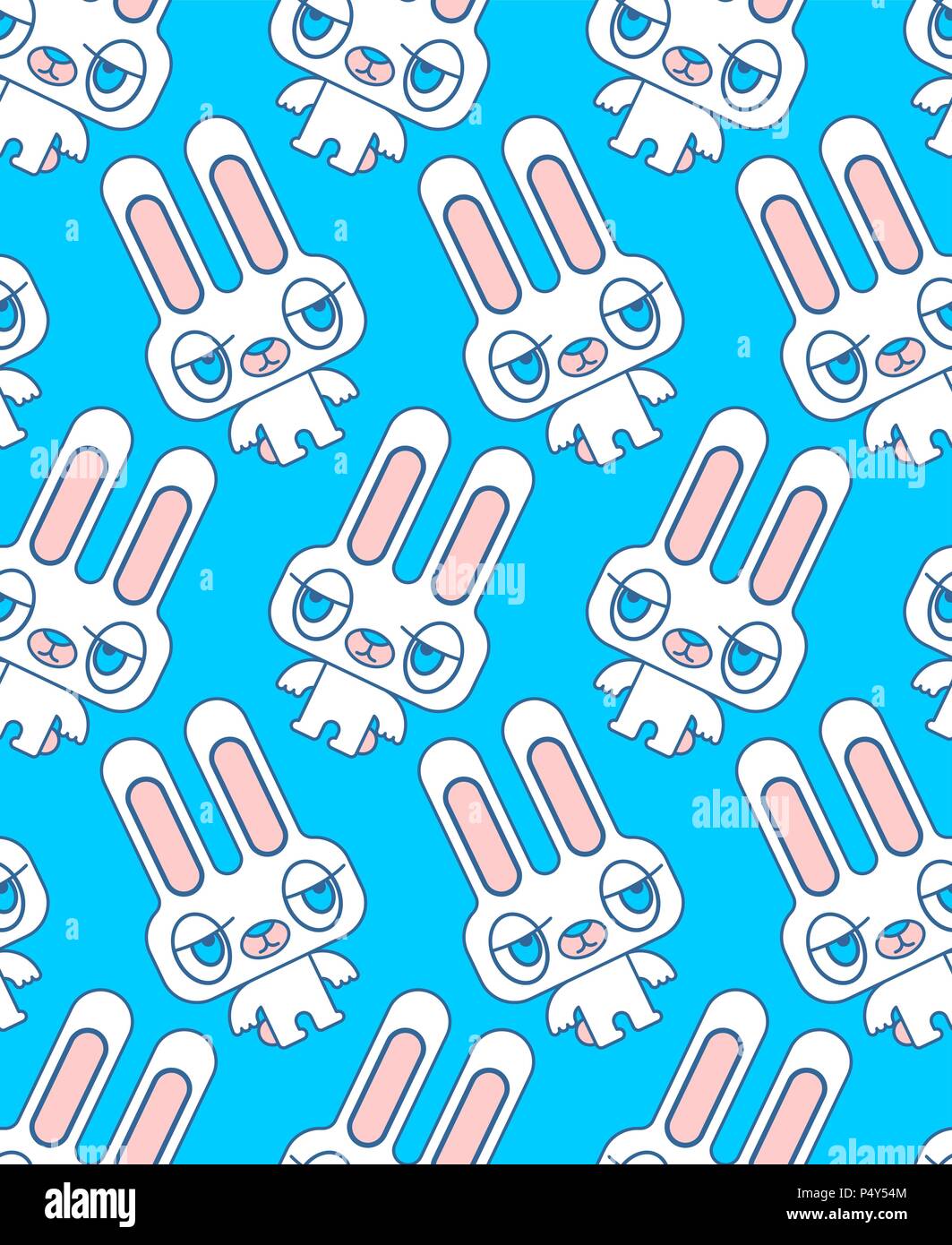 Little hare pattern seamless. Sweet rabbit background. Children cloth ...