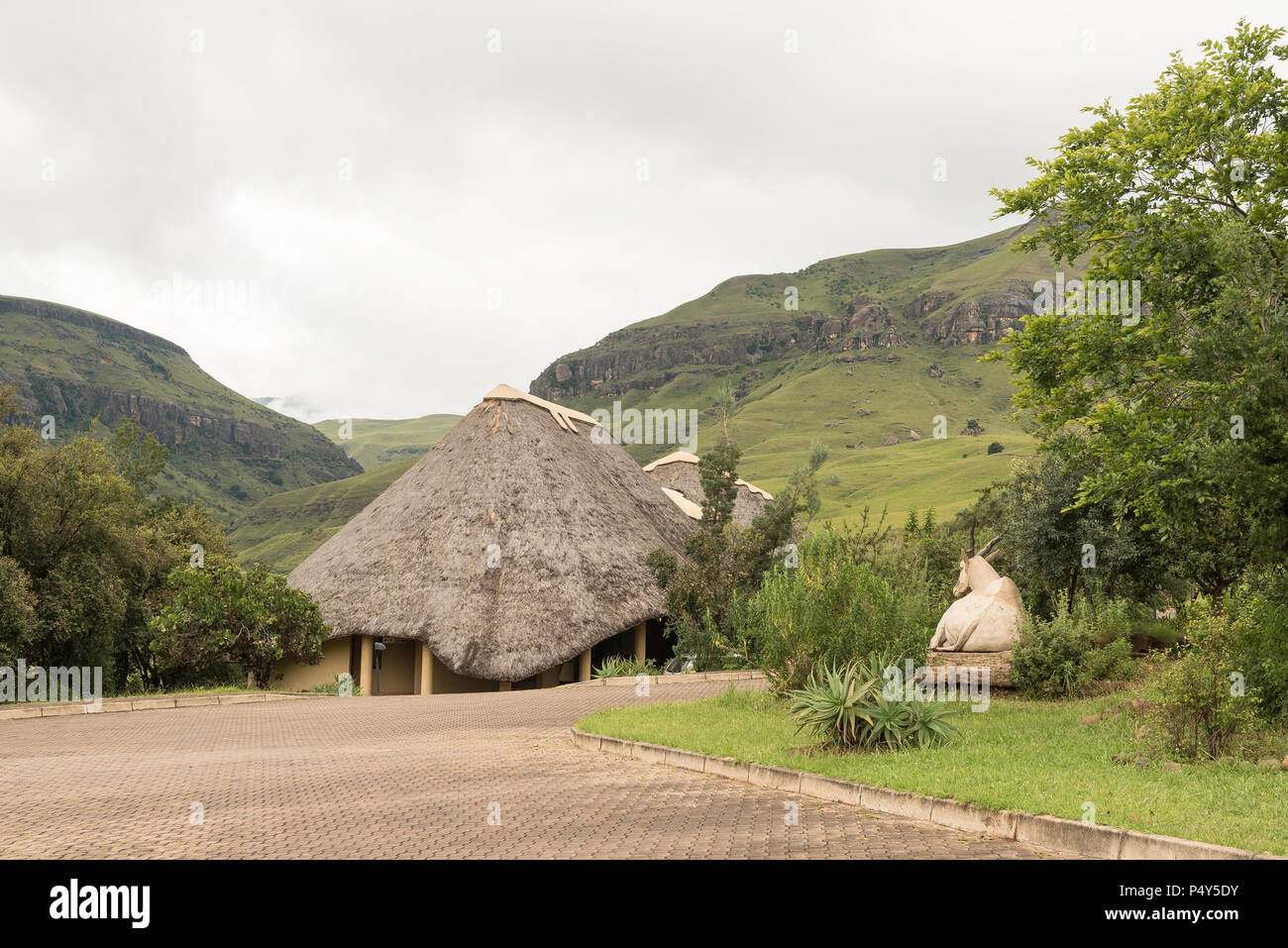 DIDIMA, SOUTH AFRICA - MARCH 18, 2018: The Rock Art centre at Didima at ...