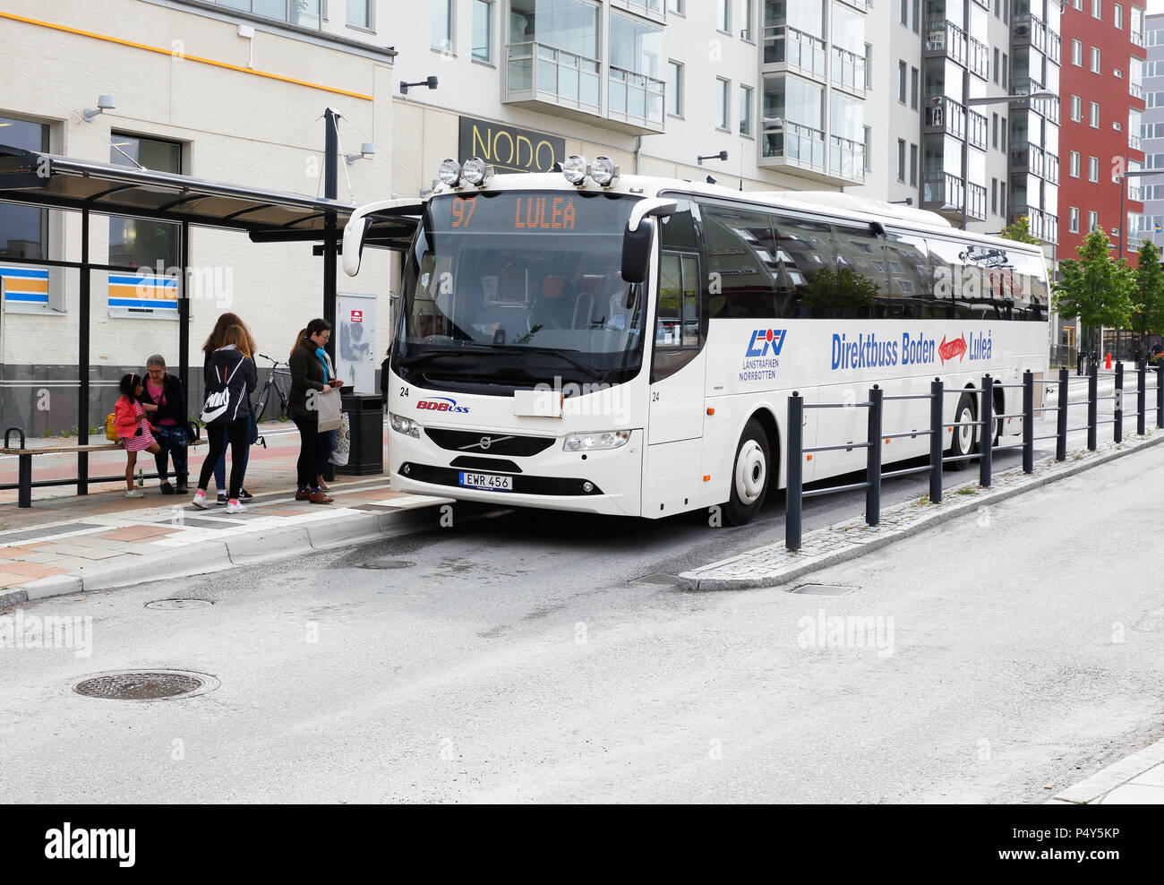 Bus stop sweden hi-res stock photography and images - Alamy
