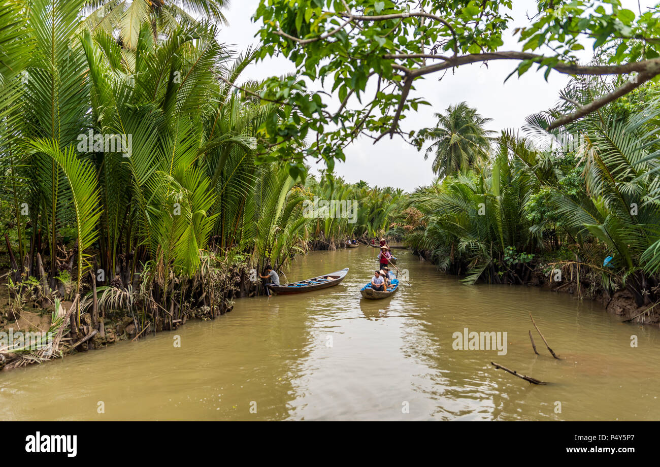Mekong Delta in Vietnam Stock Photo - Alamy