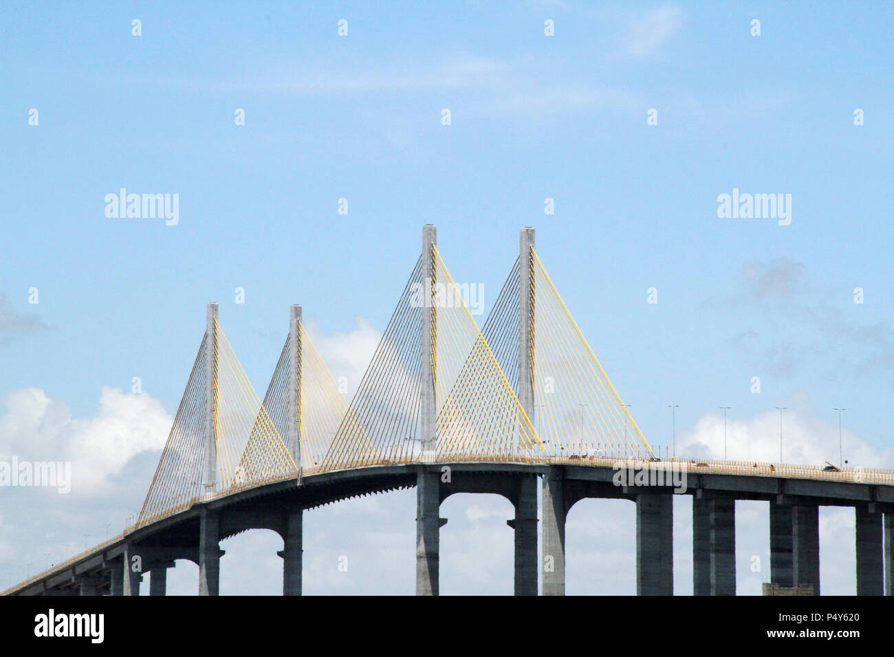 Newton Navarro bridge Stock Photo - Alamy