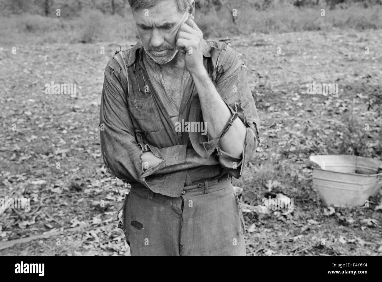 Sam Nichols, Tenant Farmer, Arkansas, USA, Ben Shahn for U.S ...