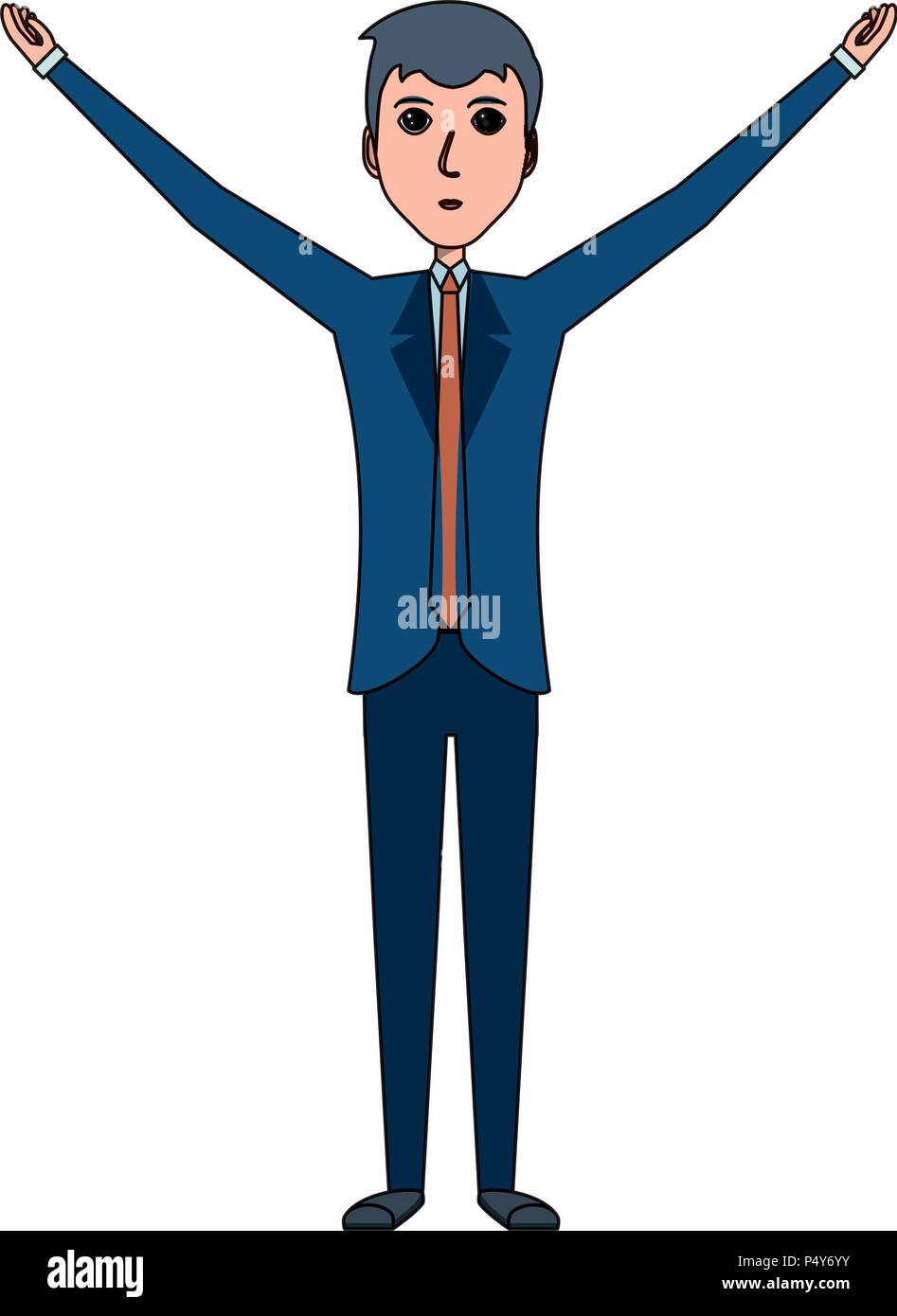 Arms over head Stock Vector Images - Alamy