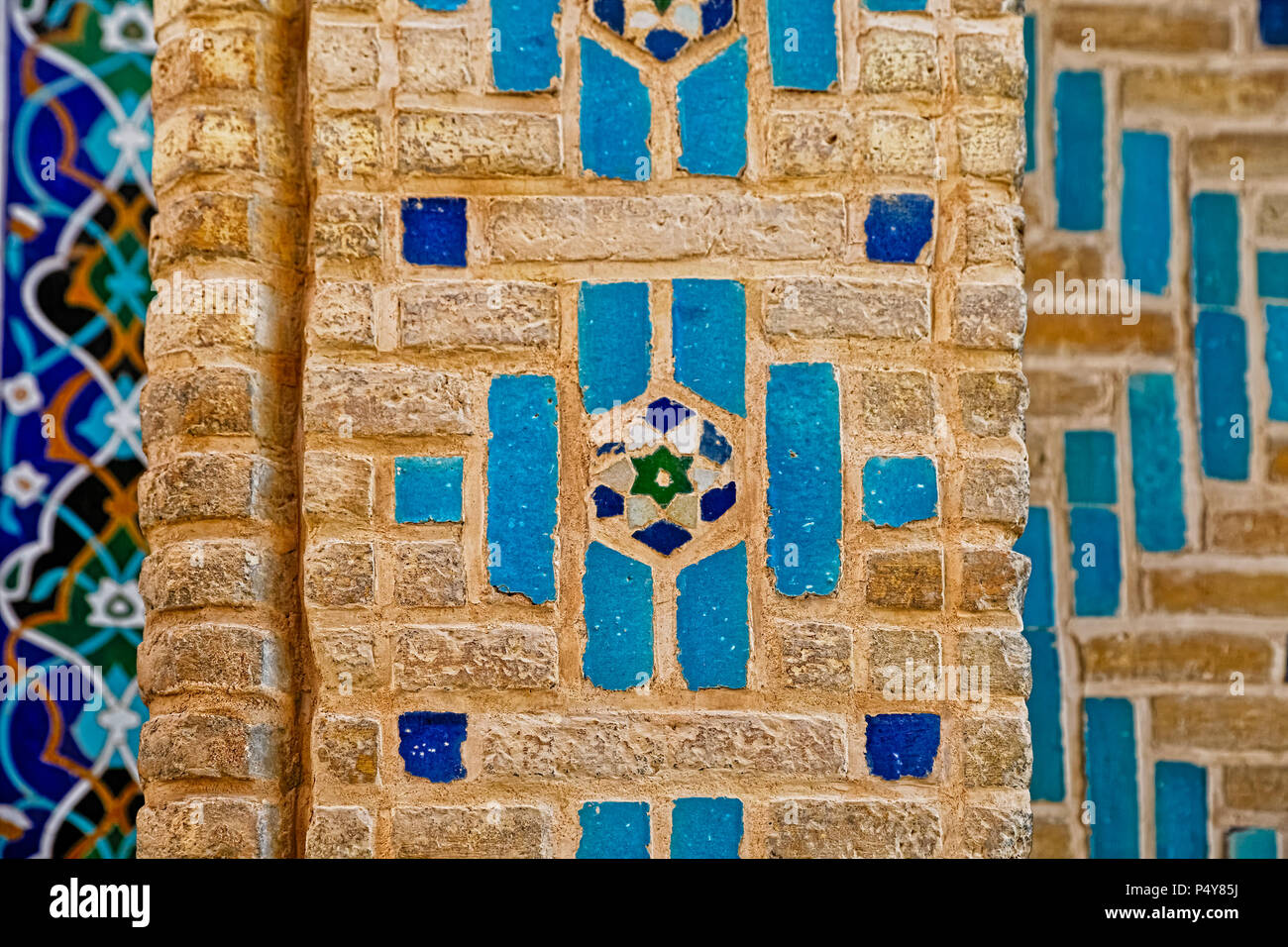 Isfahan Old Mosque detail Stock Photo - Alamy