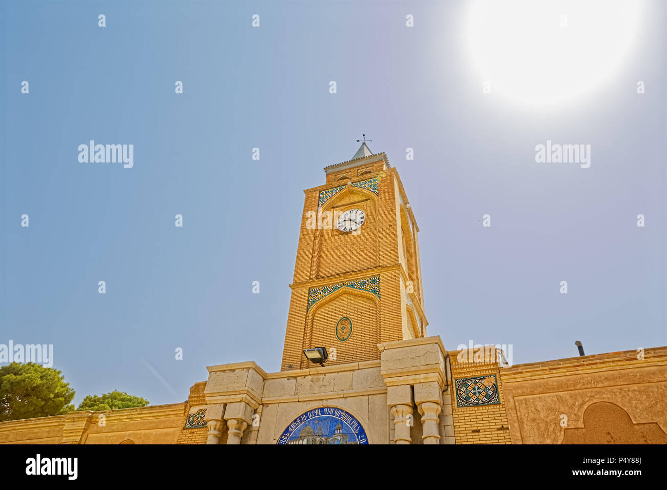 Vank Cathedral tower Stock Photo - Alamy