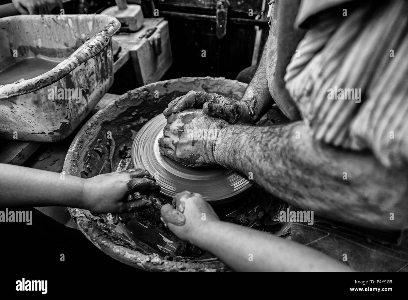 Touching detail Black and White Stock Photos & Images - Alamy