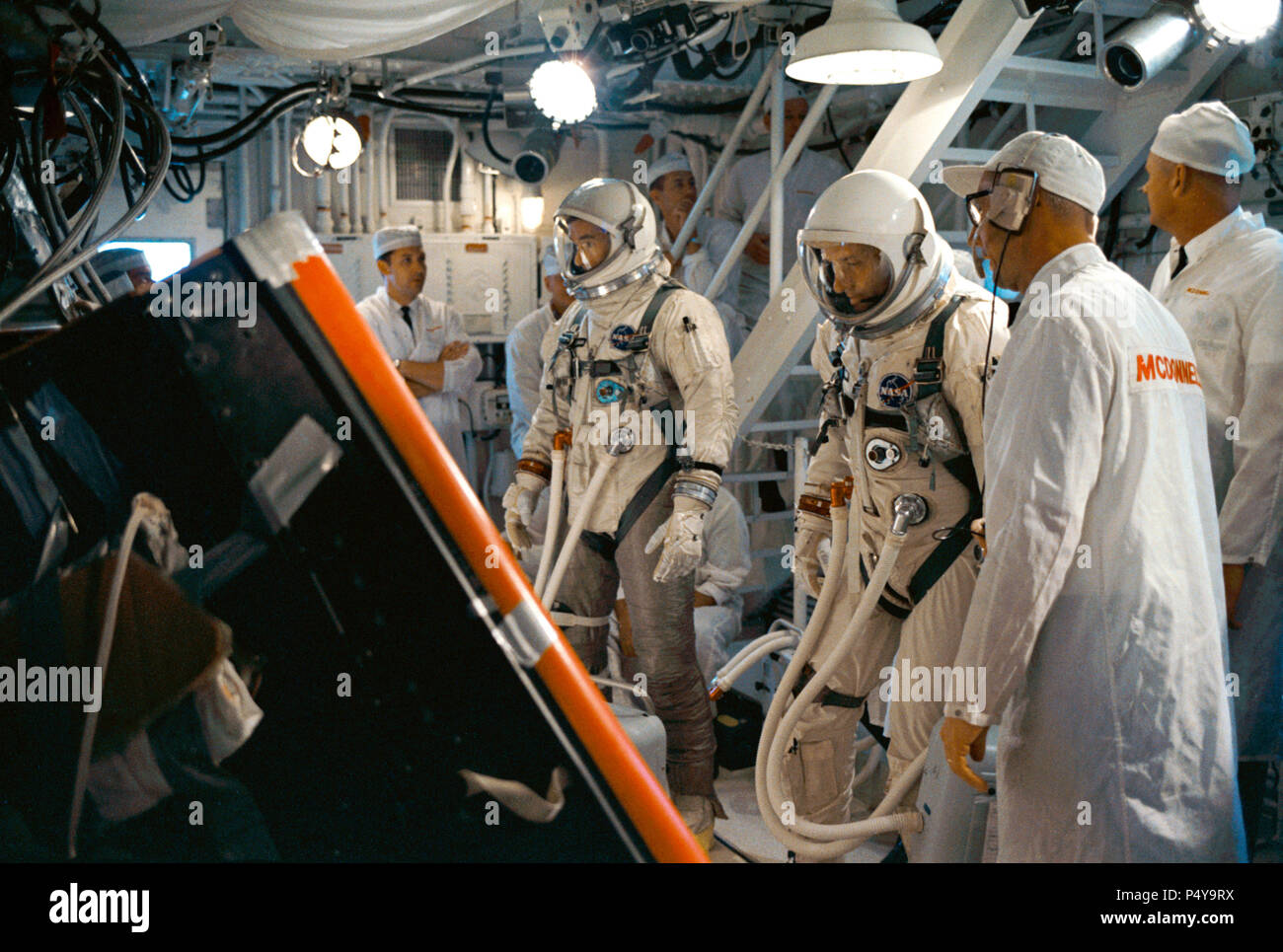 Astronauts Elliot See And Charles Bassett