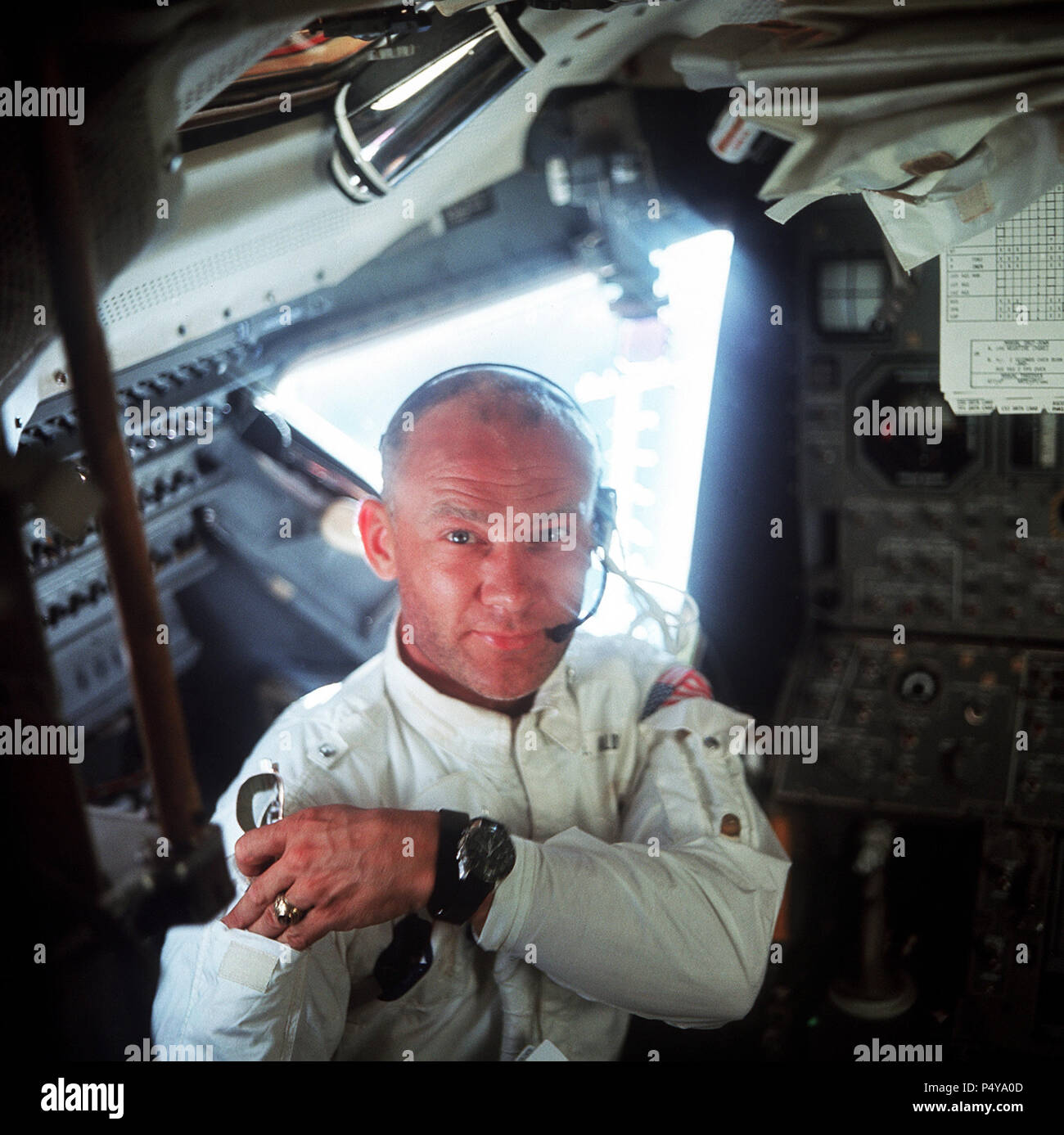 Lunar module interior hi-res stock photography and images - Alamy