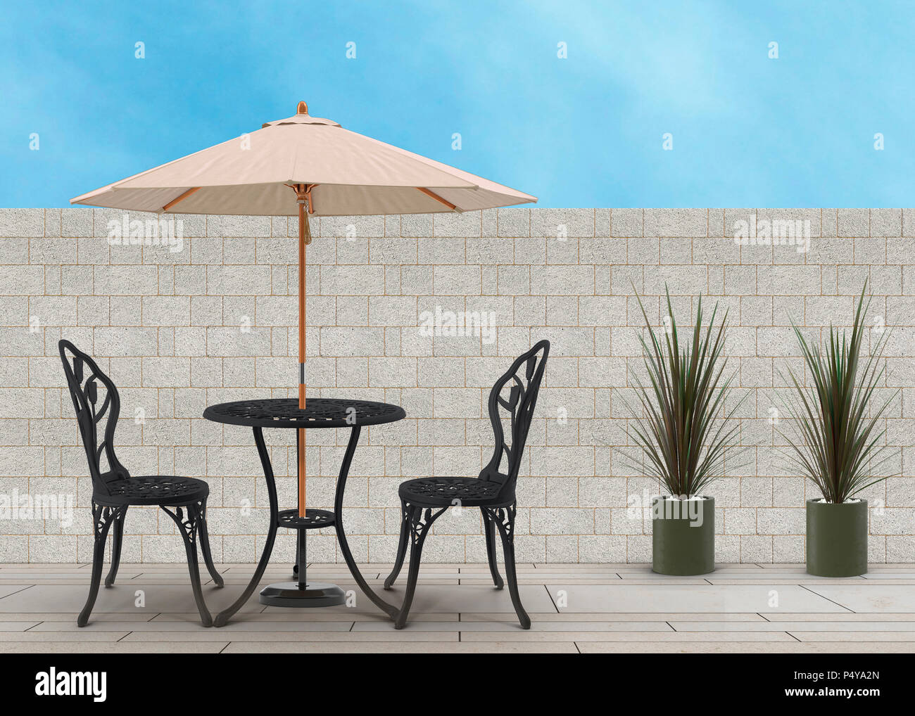 Peaceful garden hi-res stock photography and images - Alamy