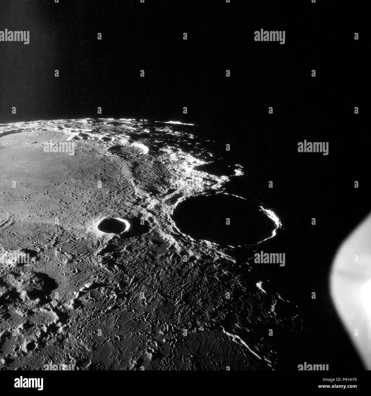 Large moon crater hi-res stock photography and images - Alamy
