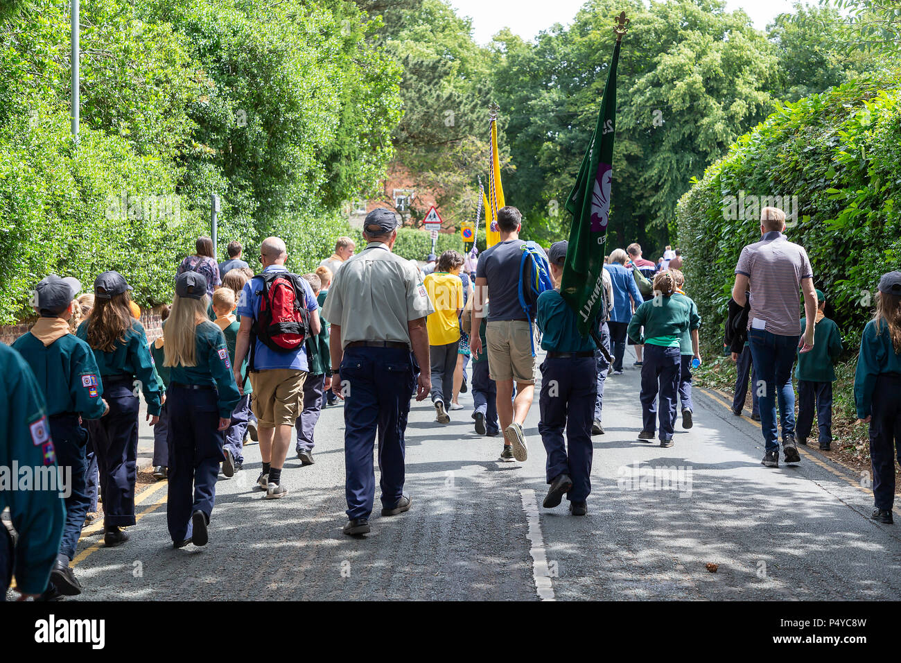 British boy scouts cubs hi-res stock photography and images - Alamy