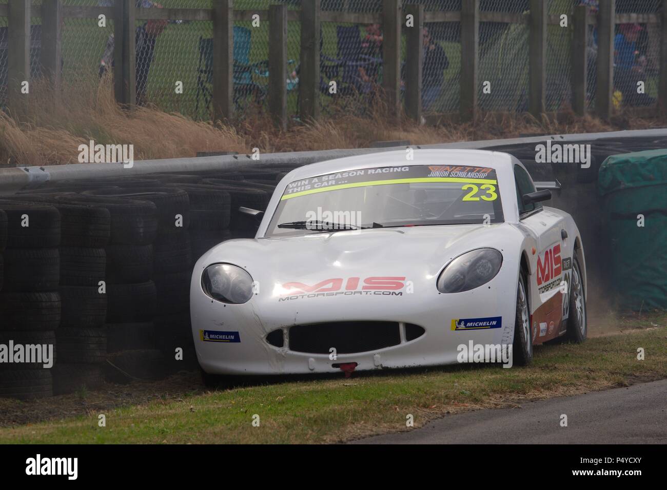Tyre Barrier High Resolution Stock Photography and Images - Alamy