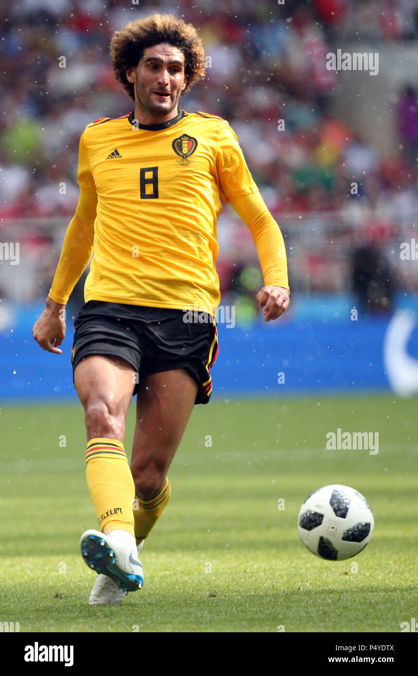 Belgium players marouane fellaini hi-res stock photography and images ...
