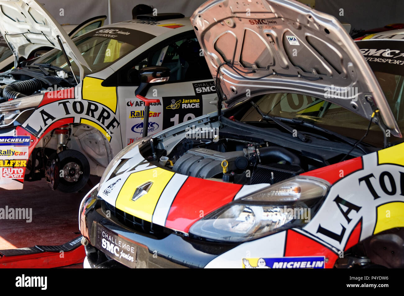 Jarama Circuit, Madrid, Spain - June 23, 2018: Fourth round of the RACE ...