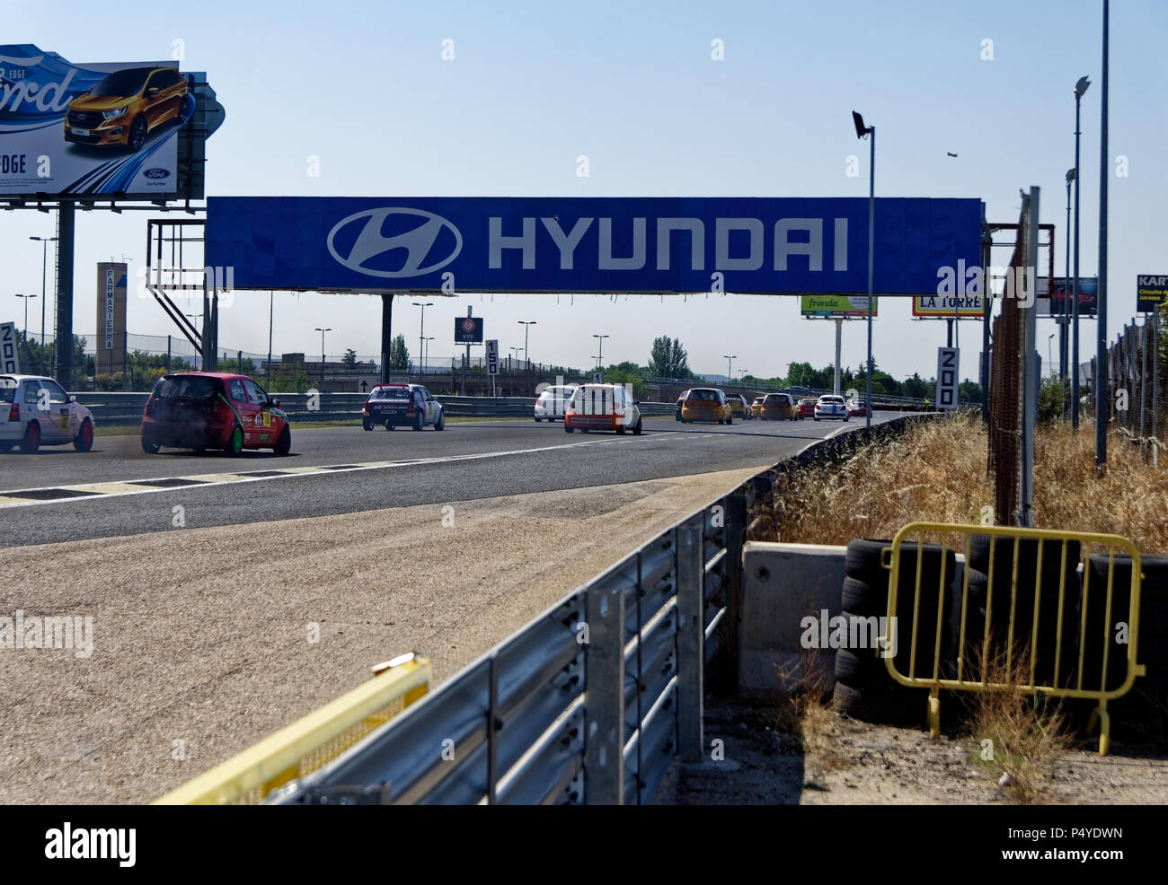 Jarama Circuit, Madrid, Spain - June 23, 2018: Fourth round of the RACE ...