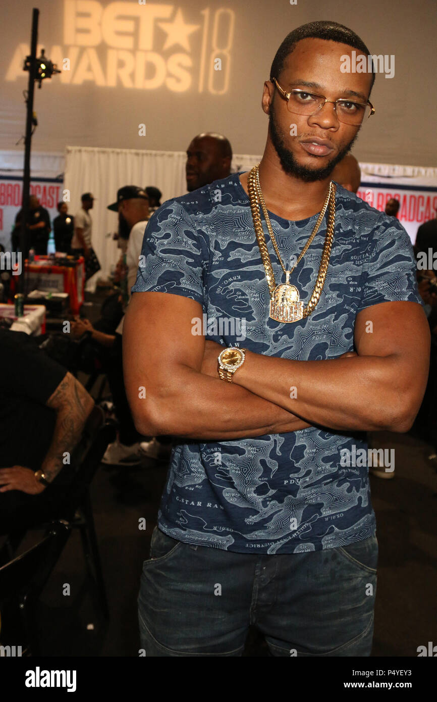 Los Angeles, Ca, USA. 22nd June, 2018. Papoose at the BET Radio Remote ...