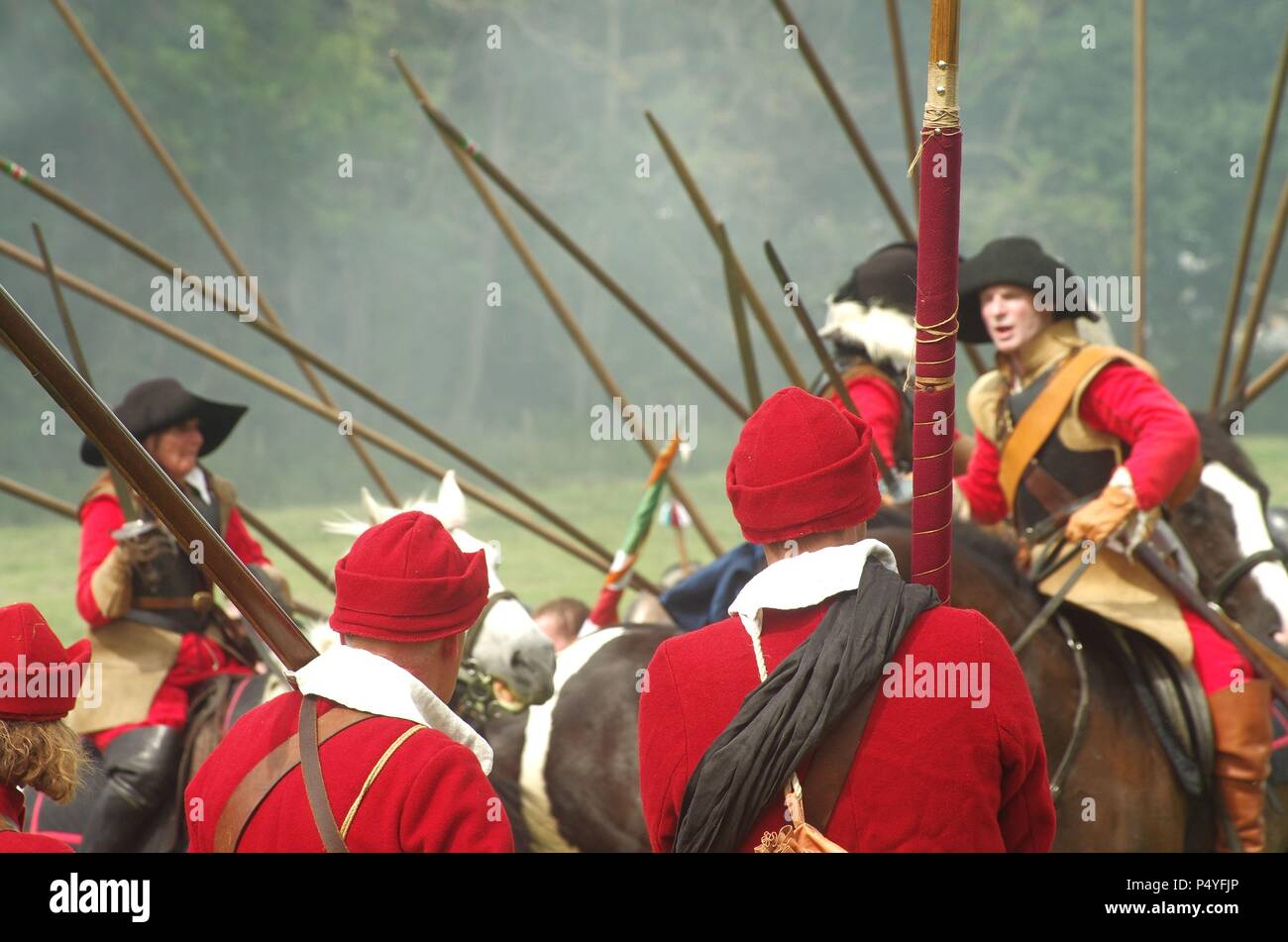 375th anniversary battle of newbury hi-res stock photography and images ...
