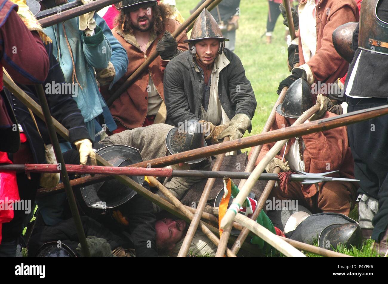 English civil war society pike hi-res stock photography and images - Alamy