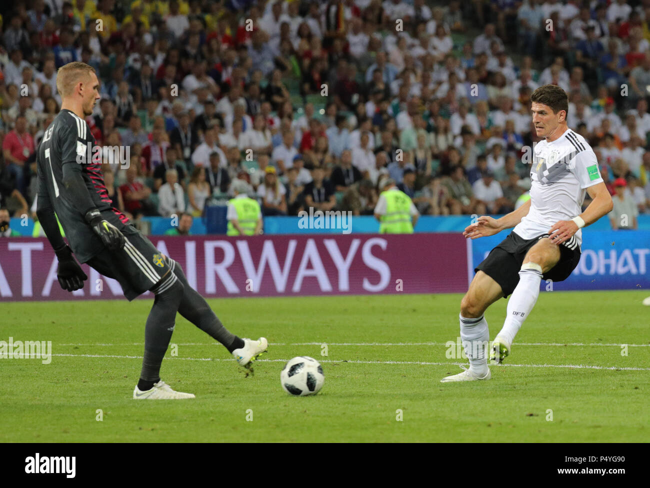 Goalkeeper Robin Olsen High Resolution Stock Photography and Images - Alamy
