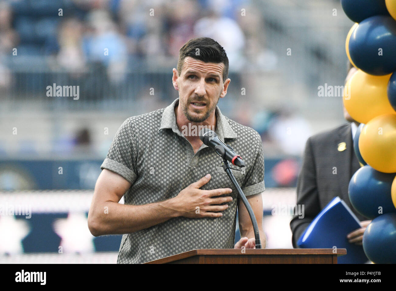 Chester, Pennsylvania, USA. 23rd June, 2018. Philadelphia Union great ...