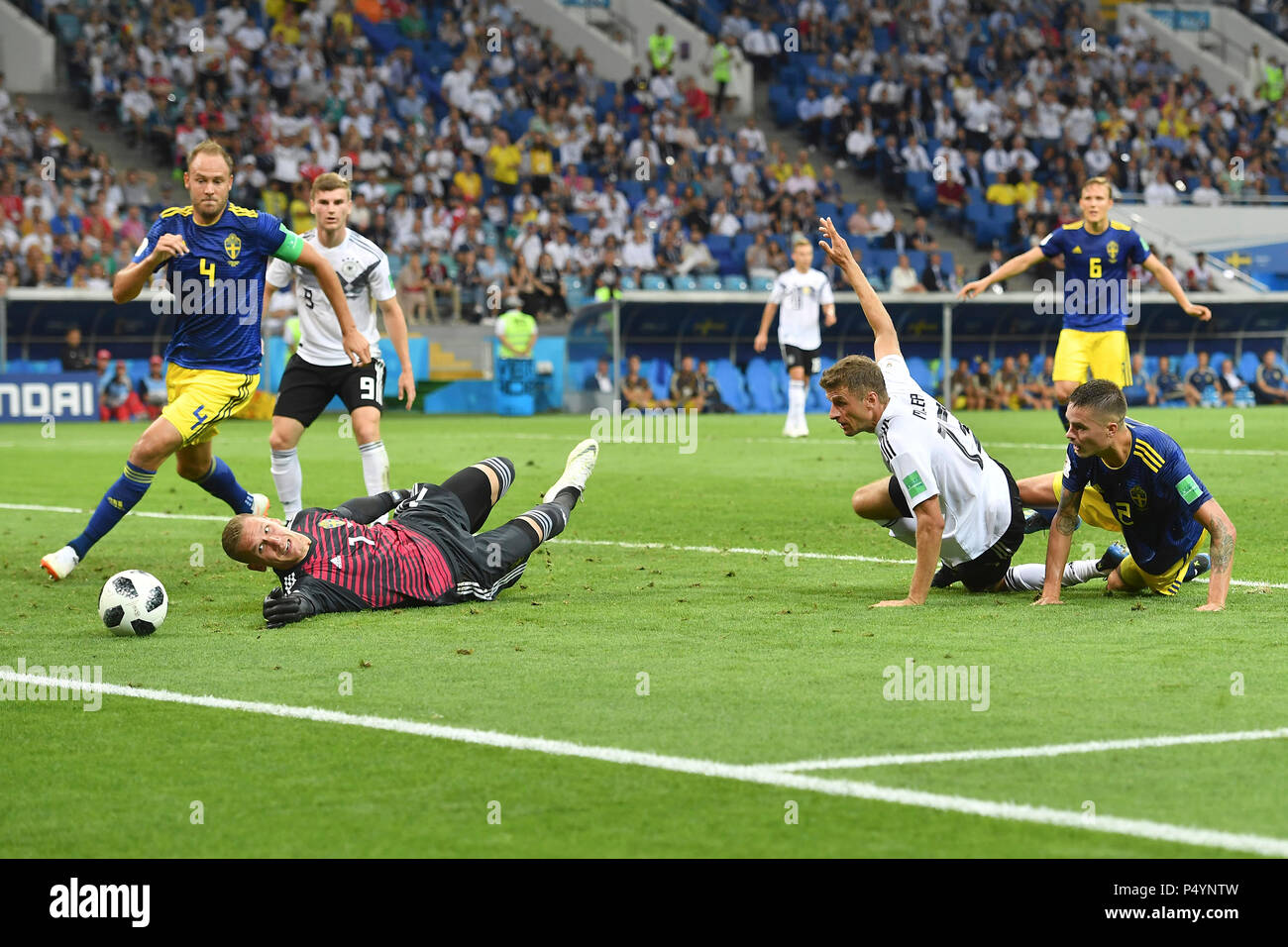 Sochi, Russia. 23rd June, 2018. Thomas MUELLER (Muller, GER) (Mi. Am ...