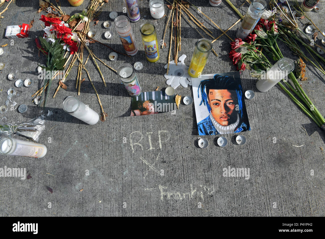 Deerfield Beach, FL, USA. 23rd June, 2018. Hip-hop mourns rapper ...