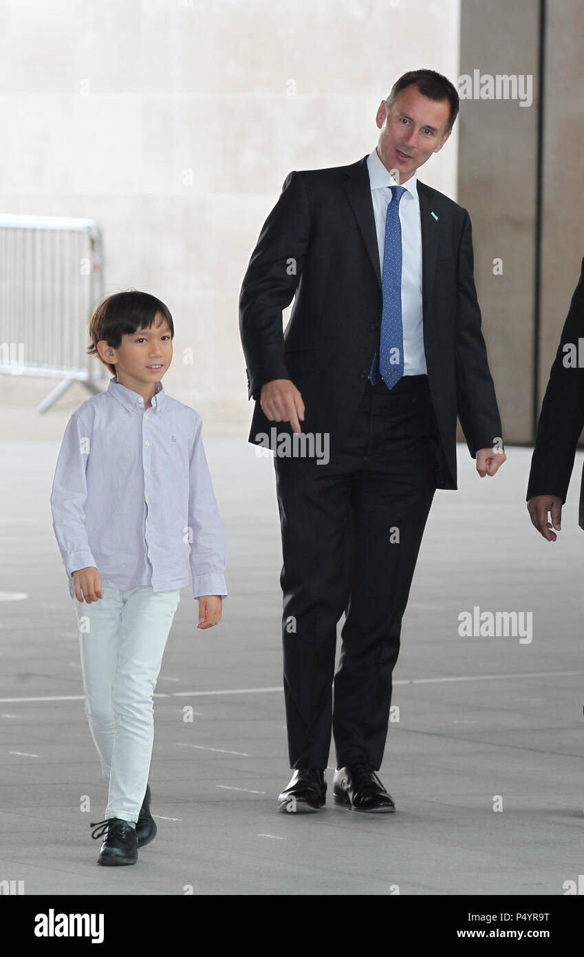London, UK, June 24th 2018.Jeremy Hunt Secretary of State for Health ...