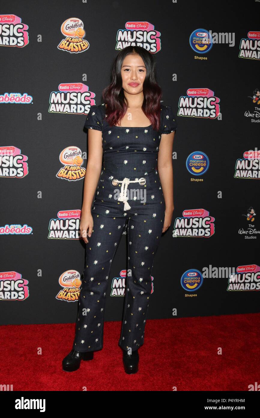 Haley Tju at arrivals for 2018 Radio Disney Music Awards, Loews ...