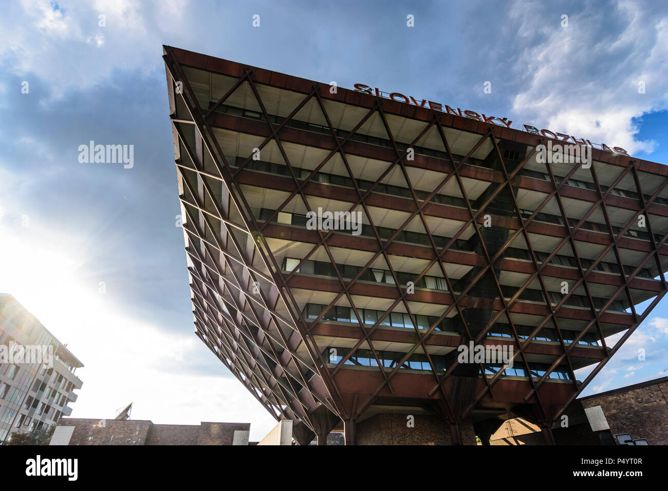 Bratislava, slovakia radio building hi-res stock photography and images ...