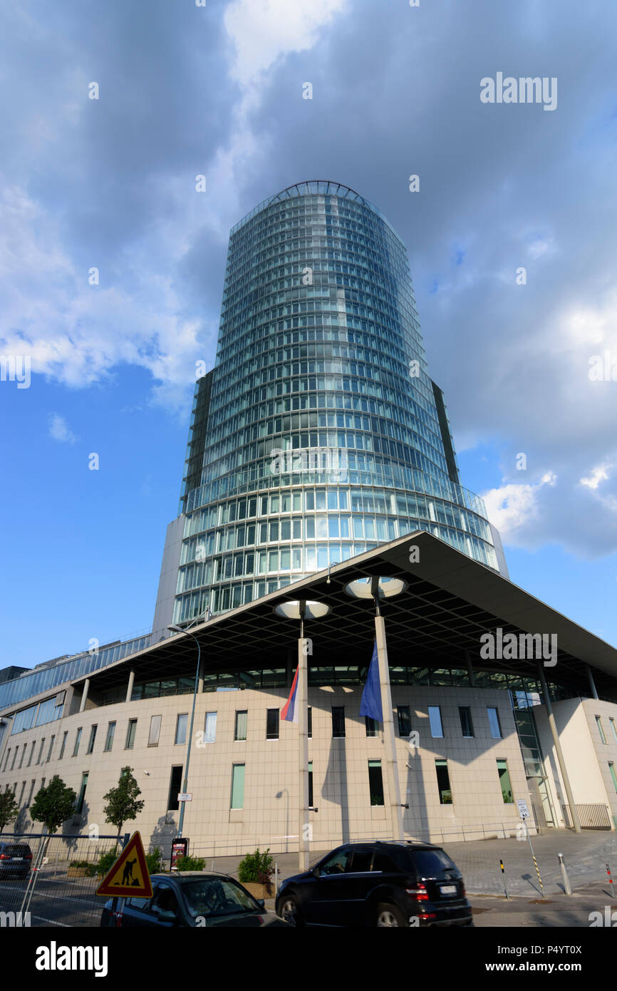 Bratislava (Pressburg): National Bank of Slovakia building in Slovakia ...