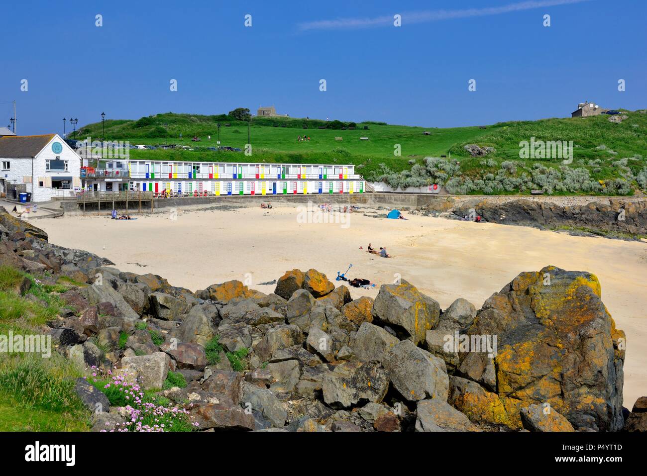 Porthgwidden Beach St Ives Cornwall England UK Stock Photo Alamy porthgwidden-beach-st-ives-cornwall-england-uk-stock-photo-alamy