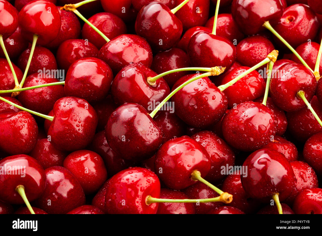 Cherry macro closeup hi-res stock photography and images - Alamy