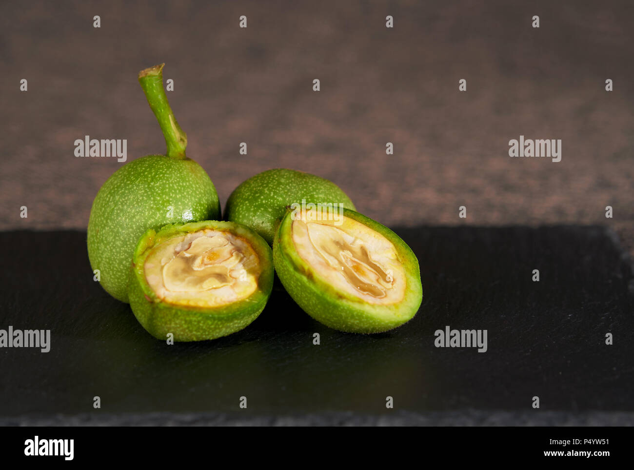 Green nuts hi-res stock photography and images - Alamy