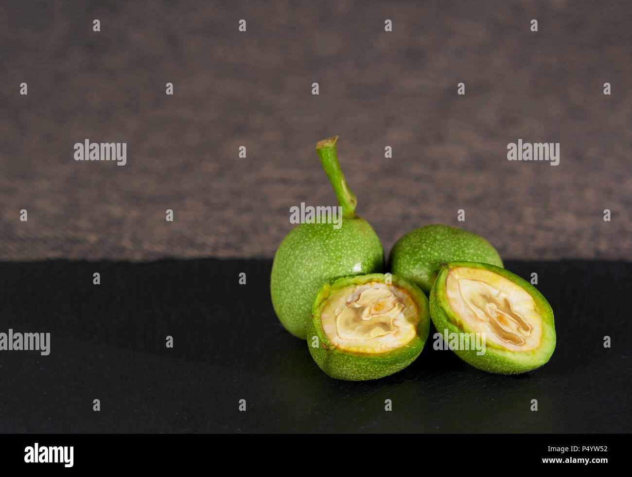 Green nuts hi-res stock photography and images - Alamy